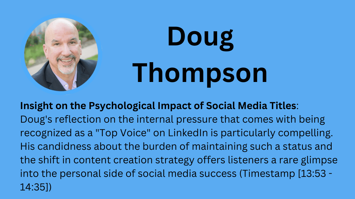 The Doug Thompson — Do Not Listen to this Podcast